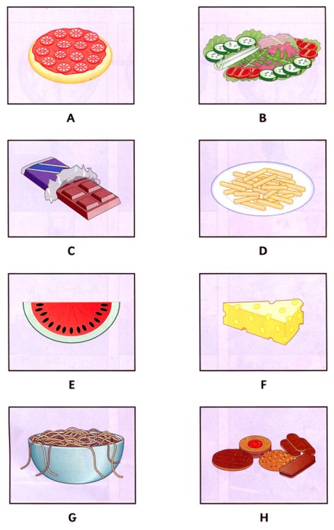 Practice English Listening Test for A2 - Listening for Match Pictures ...