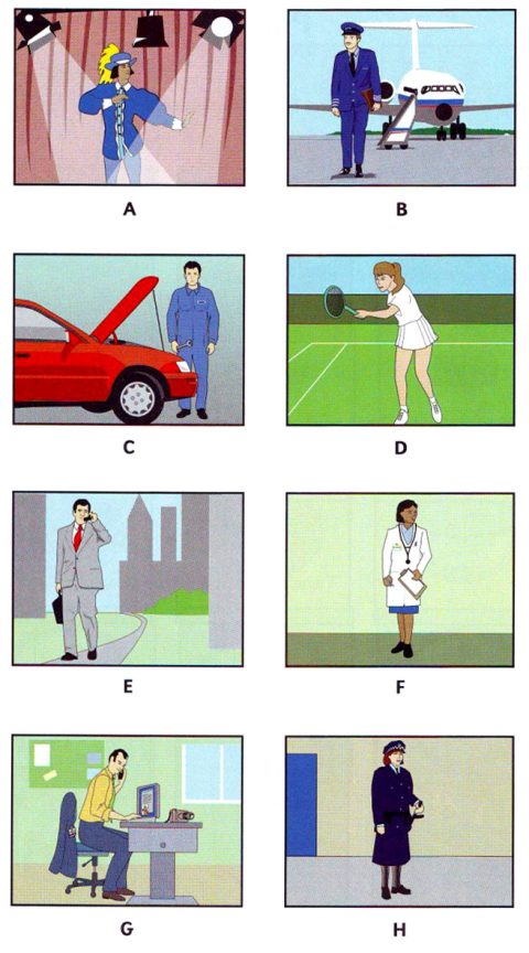 Practice English Listening Test for A2 - Listening for Match Pictures ...