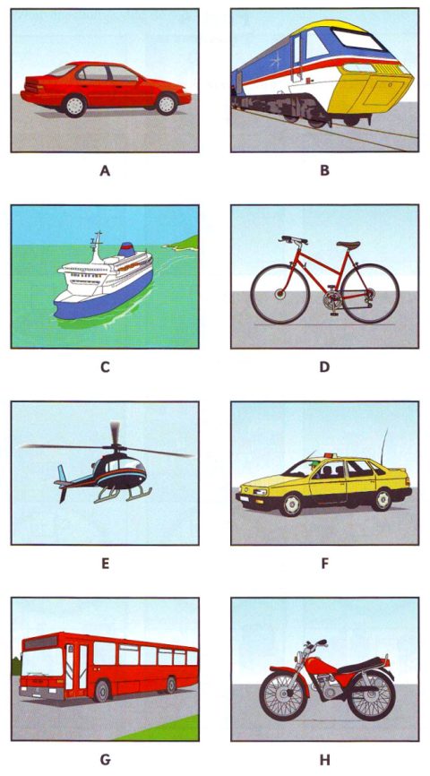 Practice English Listening Test for A2 - Listening for Match Pictures ...