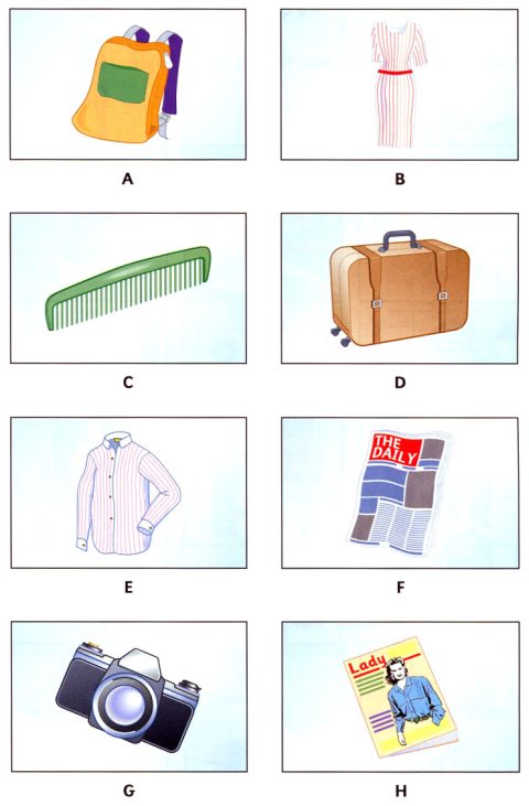 Practice English Listening Test for A2 - Listening for Match Pictures ...